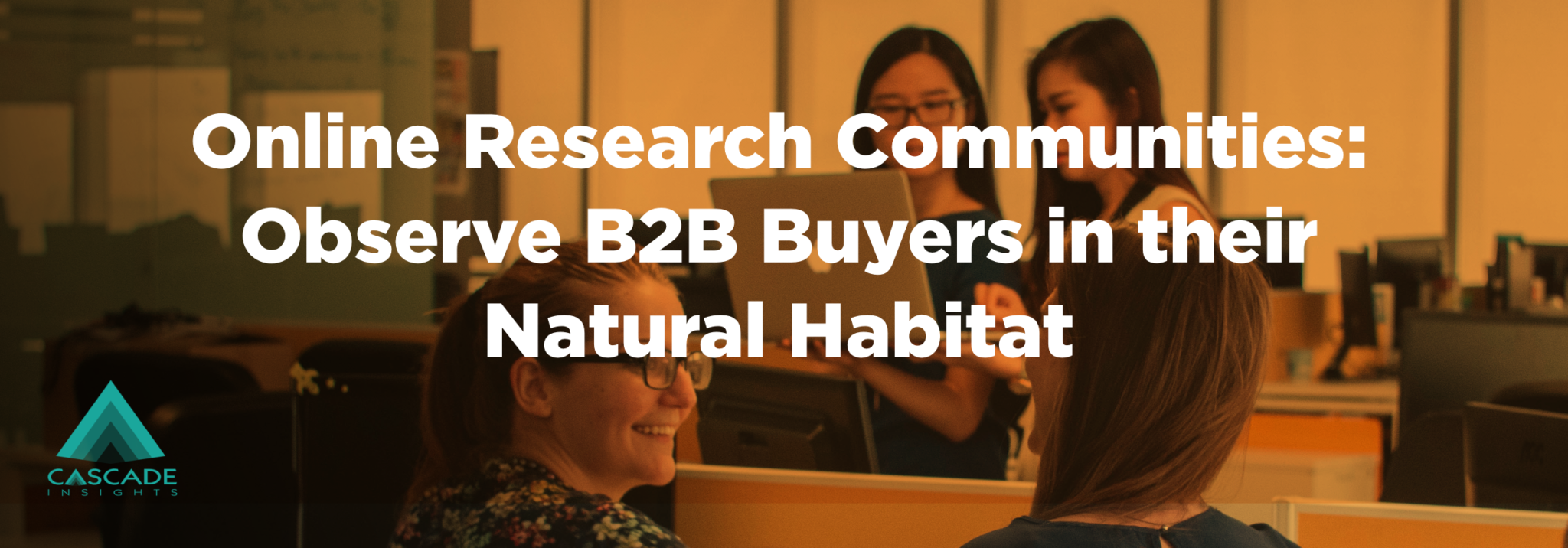 Online Research Communities | B2B Market Research | Cascade Insights®