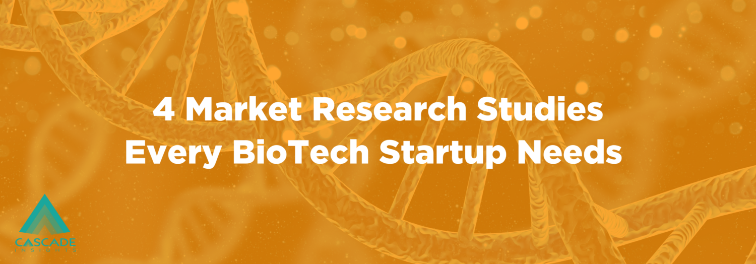 4 Market Research Studies Every Biotech Startup Needs
